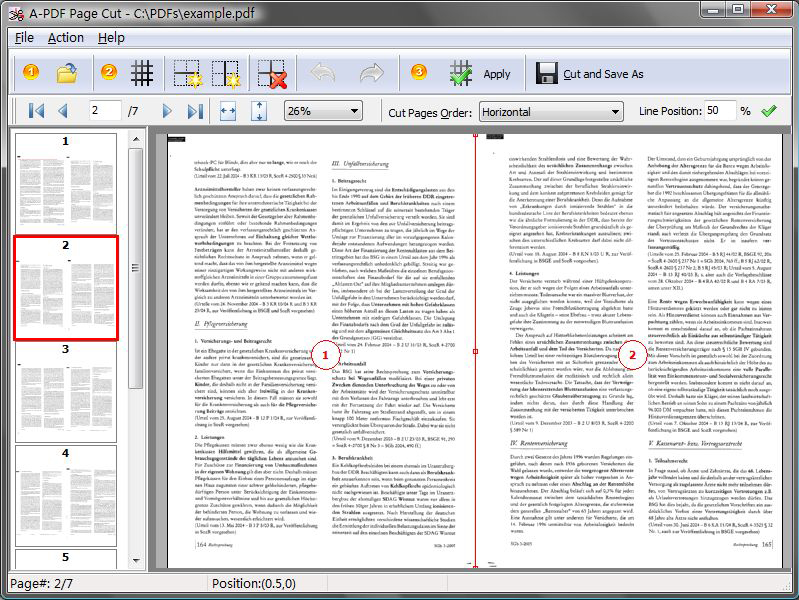 A PDF Page Cut PDF Utilities Software 35 Off For PC