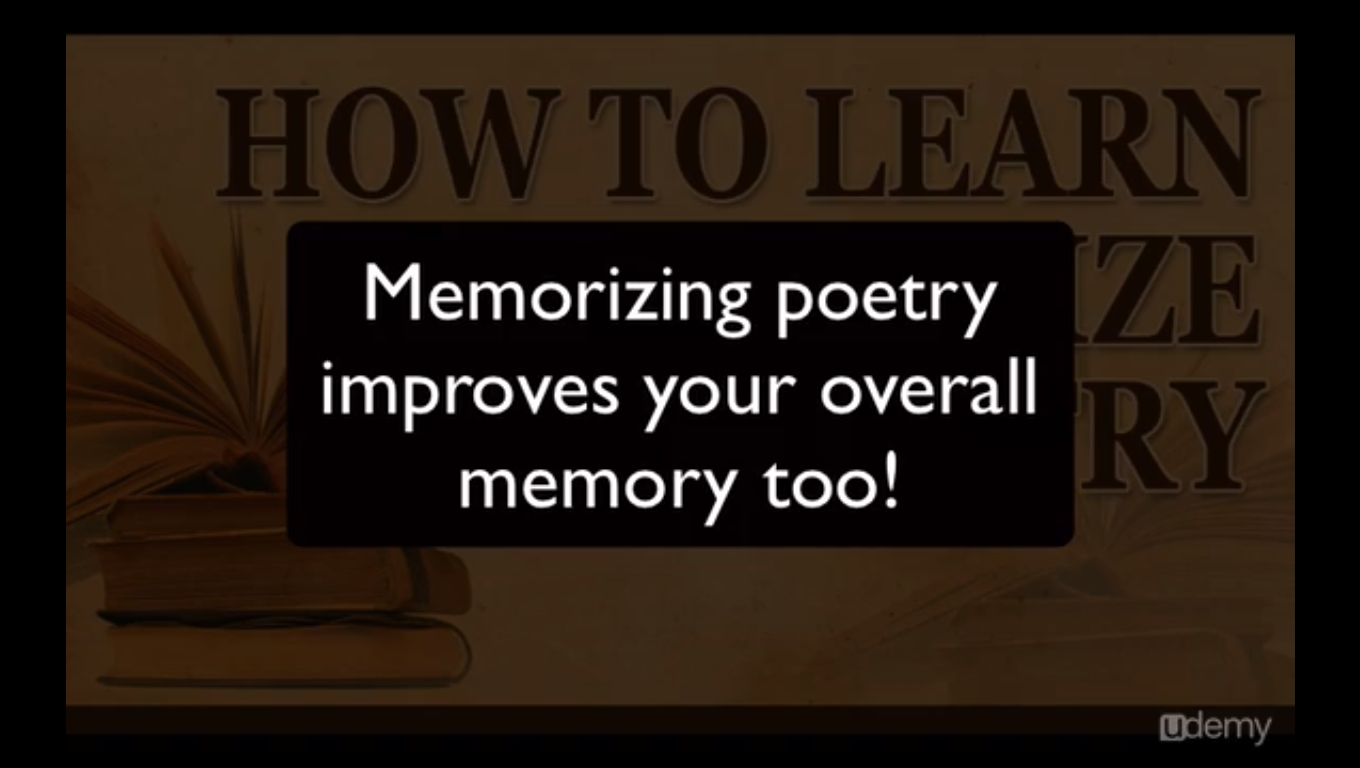How To Learn And Memorize Poetry Learning And Courses Software